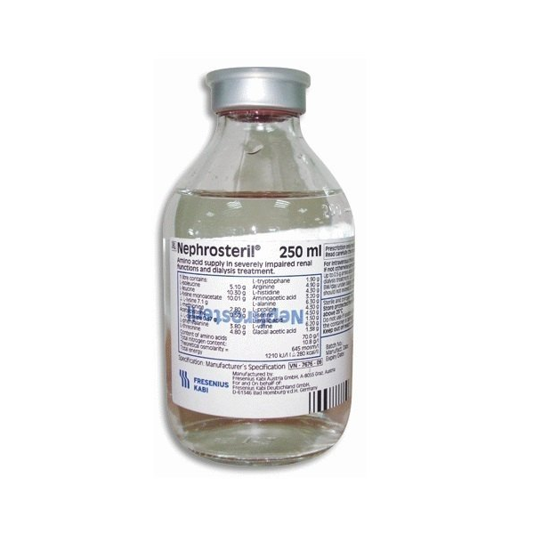 NEPHROSTERIL Amino Acids Solution for IV Infusion 250mL price in the ...